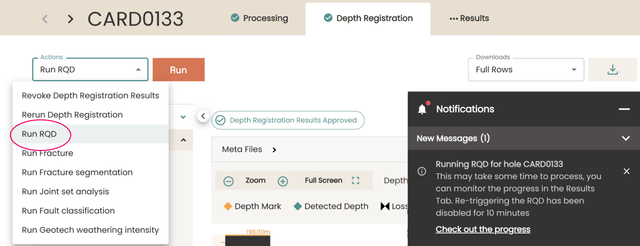 How to run products on Datarock Core?