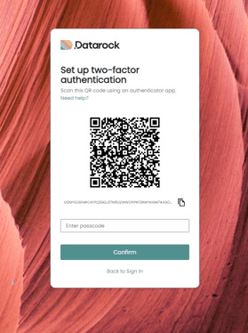 How do I login to Datarock Core?
